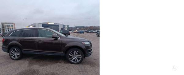 Brown Audi Q7 2010 in Vilnius, with an engine capacity of 3.60 L and mileage of 373 thousand km for 7500 €, photo 6 on AUTOMOTO.COM.LV