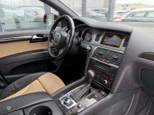 Brown Audi Q7 2011 in Vilnius, with an engine capacity of 3.00 L and mileage of 225 thousand km for 13650 €, photo 12 on AUTOMOTO.COM.LV