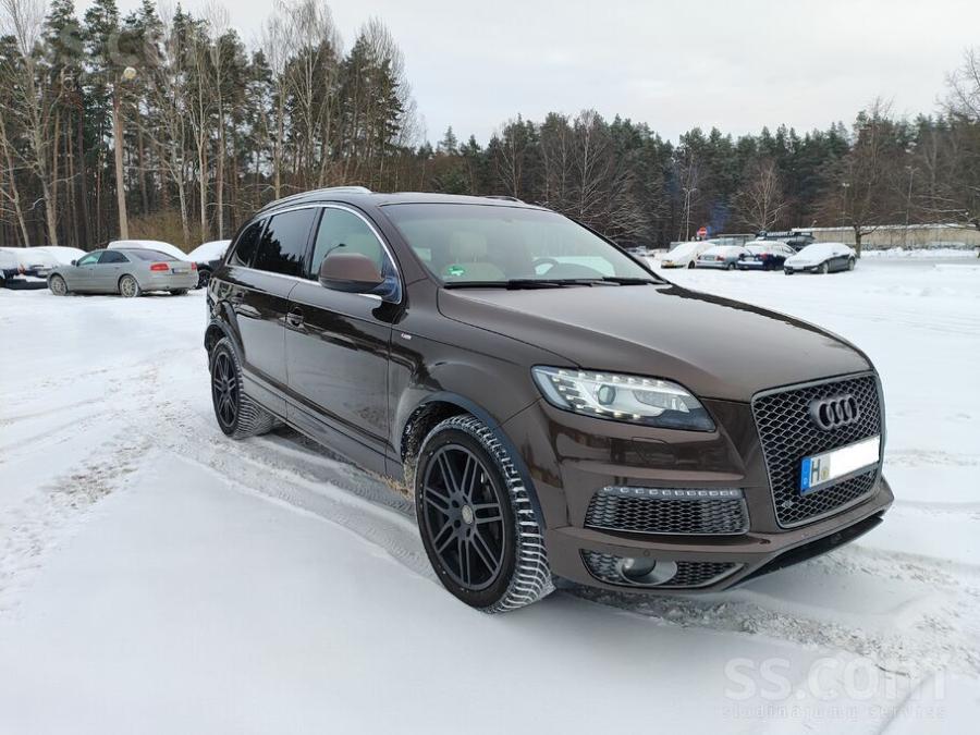 Brūns Audi Q7 2011 Rīga, ar dzinēja tilpumu 4.20 L un nobraukumu 326 tūkst. km par 15000 €, foto 5 vietnē AUTOMOTO.COM.LV