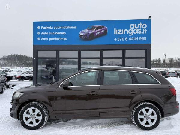 Brūns Audi Q7 2011 Viļņa, ar dzinēja tilpumu 3.00 L un nobraukumu 225 tūkst. km par 13650 €, foto 5 vietnē AUTOMOTO.COM.LV