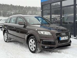 Brown Audi Q7 2011 in Vilnius, with an engine capacity of 3.00 L and mileage of 225 thousand km for 13350 €, photo 2 on AUTOMOTO.COM.LV