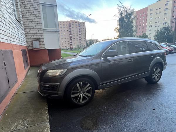 Brown Audi Q7 2011 in Narva, with an engine capacity of 3.00 L and mileage of 346 thousand km for 12500 €, photo 9 on AUTOMOTO.COM.LV
