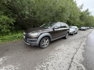 Brown Audi Q7 2011 in Narva, with an engine capacity of 3.00 L and mileage of 346 thousand km for 12500 €, photo 15 on AUTOMOTO.COM.LV