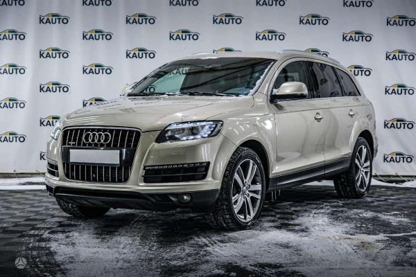 Brown Audi Q7 2012 in Kaunas, with an engine capacity of 3.00 L and mileage of 239 thousand km for 12490 €, photo 1 on AUTOMOTO.COM.LV