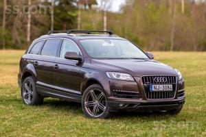 Brown Audi Q7 2012 in Madona, with an engine capacity of 3.00 L and mileage of 480 thousand km for 10500 €, photo 10 on AUTOMOTO.COM.LV