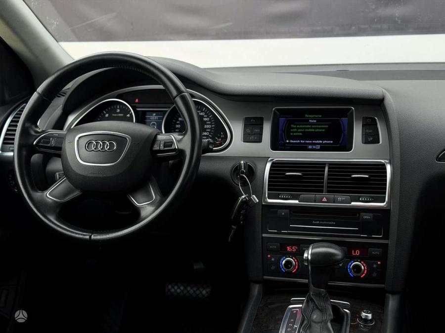 Brūns Audi Q7 2012 Viļņa, ar dzinēja tilpumu 2.97 L un nobraukumu 303 tūkst. km par 8990 €, foto 17 vietnē AUTOMOTO.COM.LV