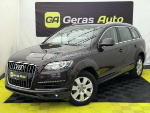 Brown Audi Q7 2012 in Vilnius, with an engine capacity of 2.97 L and mileage of 303 thousand km for 8990 €, photo  on AUTOMOTO.COM.LV