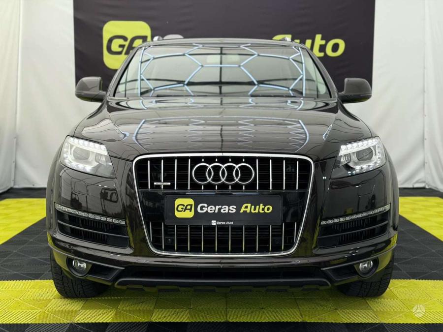 Brūns Audi Q7 2012 Viļņa, ar dzinēja tilpumu 2.97 L un nobraukumu 303 tūkst. km par 8990 €, foto 3 vietnē AUTOMOTO.COM.LV