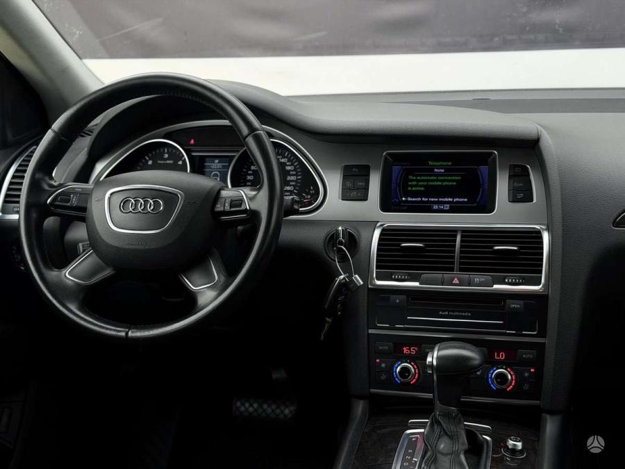 Brūns Audi Q7 2012 Viļņa, ar dzinēja tilpumu 2.97 L un nobraukumu 303 tūkst. km par 8990 €, foto 17 vietnē AUTOMOTO.COM.LV