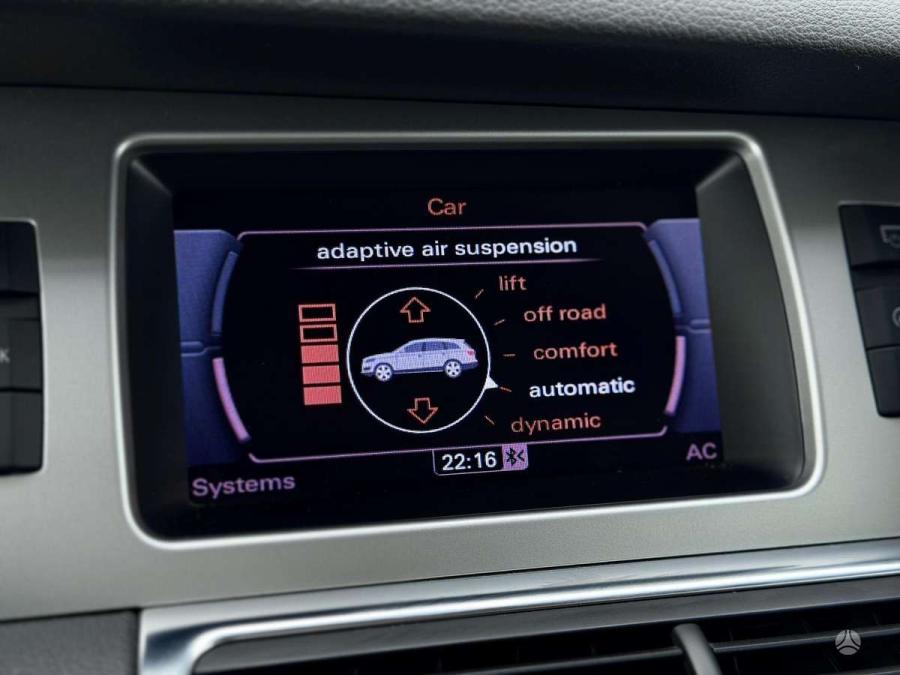 Brūns Audi Q7 2012 Viļņa, ar dzinēja tilpumu 2.97 L un nobraukumu 303 tūkst. km par 8990 €, foto 25 vietnē AUTOMOTO.COM.LV