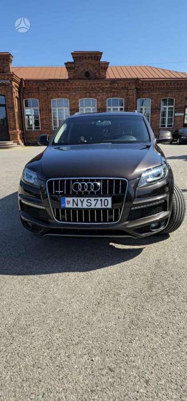 Audi Q7 2012 Jonava vietnÄ BrÅ«ns Audi Q7 2012 Jonava, ar dzinÄja tilpumu 3.00 L un nobraukumu 357 tÅ«kst. km par 10800 ā¬, foto 1 vietnÄ AUTOMOTO.COM.LV