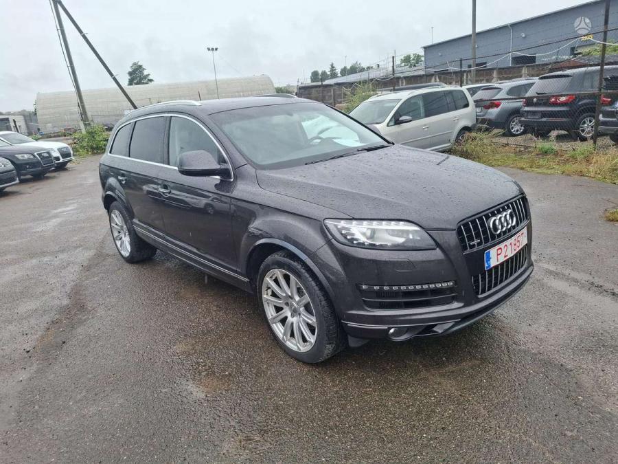 Brūns Audi Q7 2012 Kauņa, ar dzinēja tilpumu 4.13 L un nobraukumu 213 tūkst. km par 8100 €, foto 4 vietnē AUTOMOTO.COM.LV