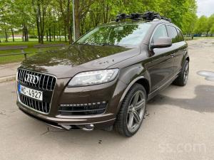 Brown Audi Q7 2013 in Riga, with an engine capacity of 3.00 L and mileage of 224 thousand km for 14750 €, photo  on AUTOMOTO.COM.LV