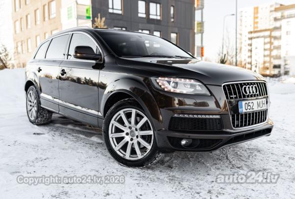 Brūns Audi Q7 2013 Tallina, ar dzinēja tilpumu 3.00 L un nobraukumu 257 tūkst. km par 11990 €, foto 1 vietnē AUTOMOTO.COM.LV