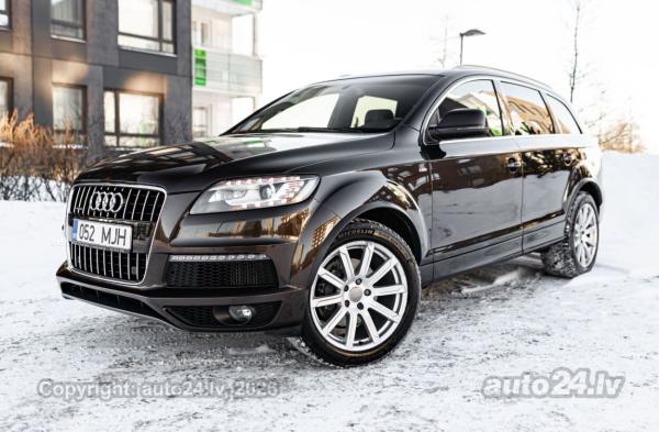 Brūns Audi Q7 2013 Tallina, ar dzinēja tilpumu 3.00 L un nobraukumu 257 tūkst. km par 11990 €, foto 3 vietnē AUTOMOTO.COM.LV