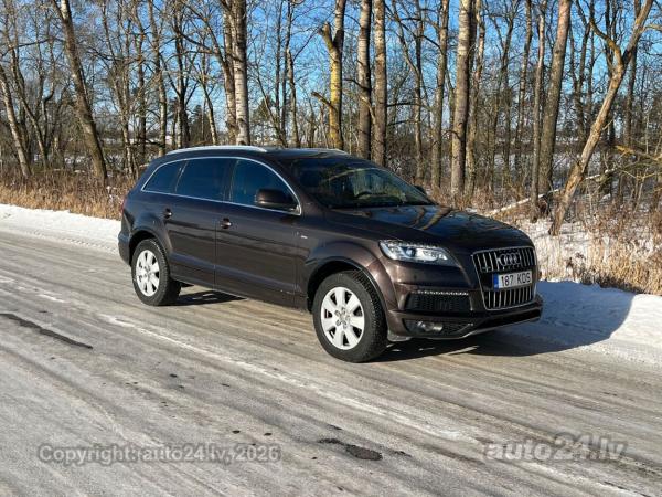 Brown Audi Q7 2013 in Tallinn, with an engine capacity of 3.00 L and mileage of 220 thousand km for 14014 €, photo 1 on AUTOMOTO.COM.LV