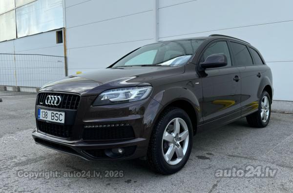 Brūns Audi Q7 2014 Tallina, ar dzinēja tilpumu 3.00 L un nobraukumu 170 tūkst. km par 15900 €, foto 1 vietnē AUTOMOTO.COM.LV