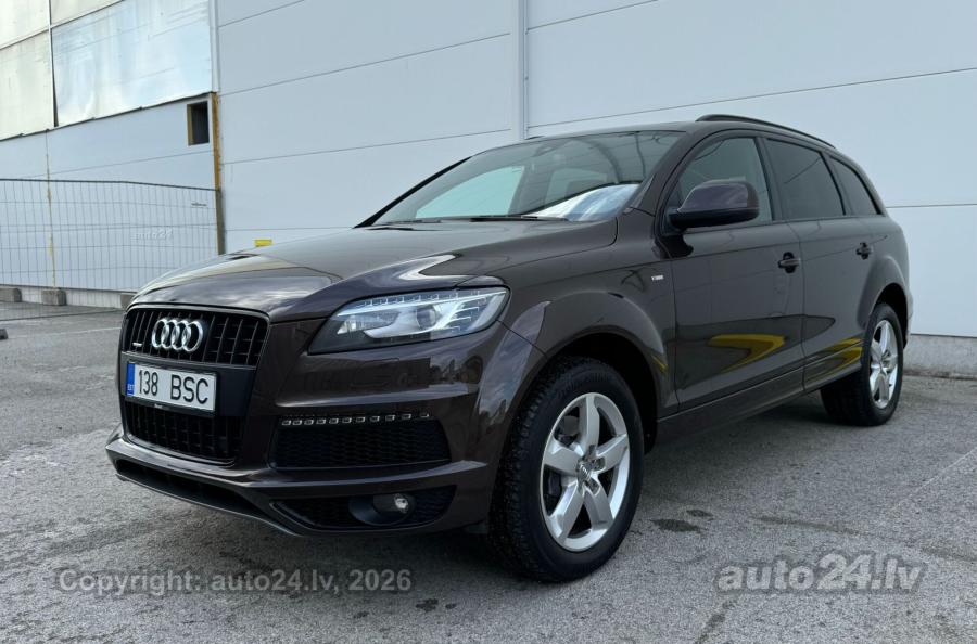 Brūns Audi Q7 2014 Tallina, ar dzinēja tilpumu 3.00 L un nobraukumu 170 tūkst. km par 15900 €, foto 1 vietnē AUTOMOTO.COM.LV