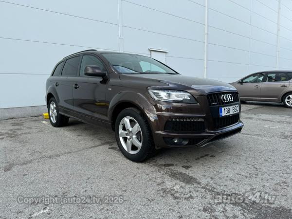Brūns Audi Q7 2014 Tallina, ar dzinēja tilpumu 3.00 L un nobraukumu 170 tūkst. km par 15900 €, foto 4 vietnē AUTOMOTO.COM.LV