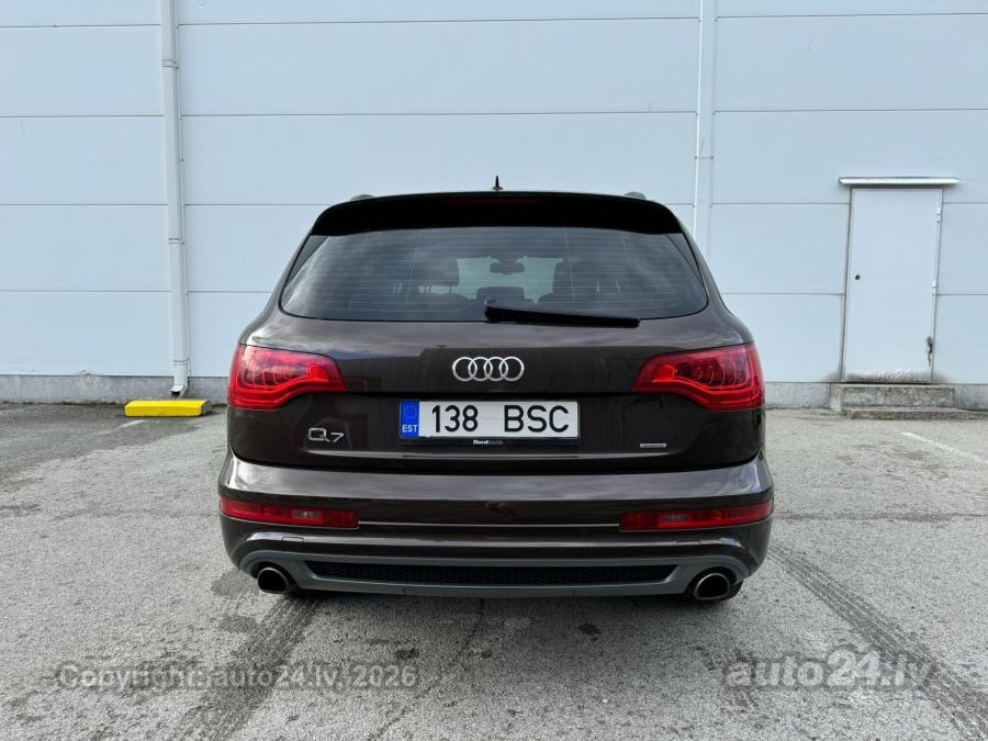 Brūns Audi Q7 2014 Tallina, ar dzinēja tilpumu 3.00 L un nobraukumu 170 tūkst. km par 15900 €, foto 7 vietnē AUTOMOTO.COM.LV