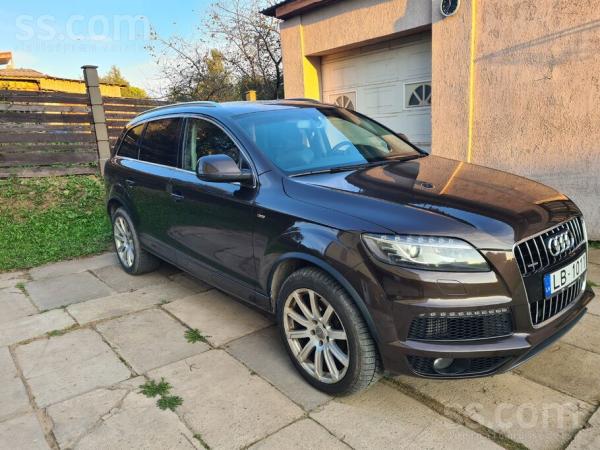 Brūns Audi Q7 2014 Rēzekne, ar dzinēja tilpumu 3.00 L un nobraukumu 242 tūkst. km par 17000 €, foto 1 vietnē AUTOMOTO.COM.LV
