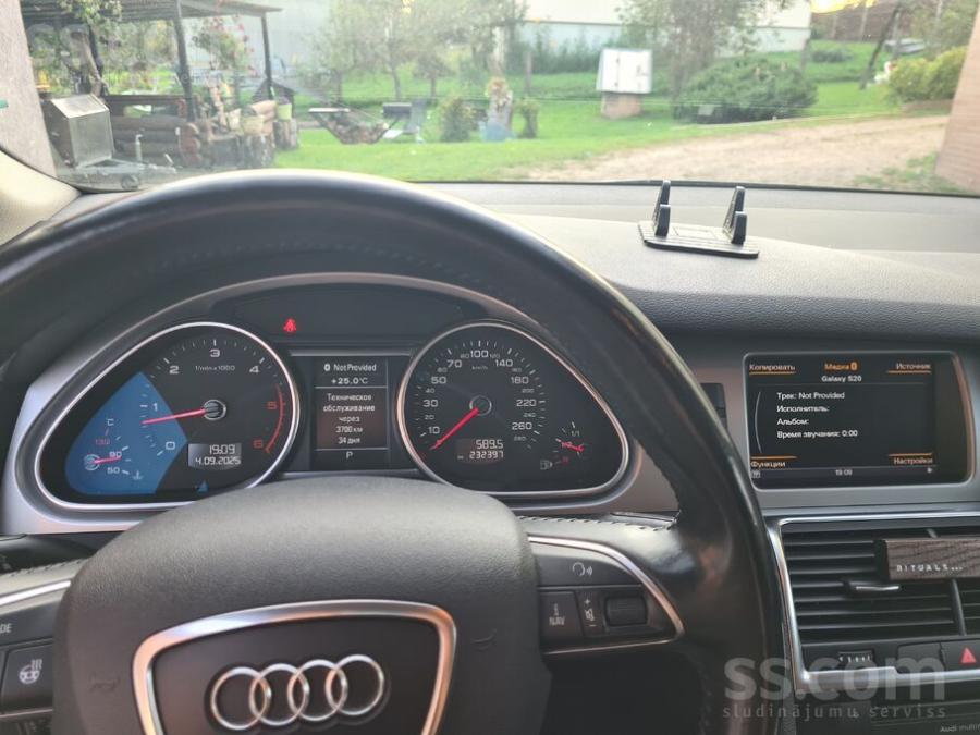 Brown Audi Q7 2014 in Rezekne, with an engine capacity of 3.00 L and mileage of 242 thousand km for 17000 €, photo 4 on AUTOMOTO.COM.LV