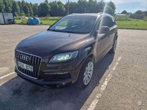 Brūns Audi Q7 2014 Šalčininkai, ar dzinēja tilpumu 2.97 L un nobraukumu 215 tūkst. km par 14999 €, foto  vietnē AUTOMOTO.COM.LV