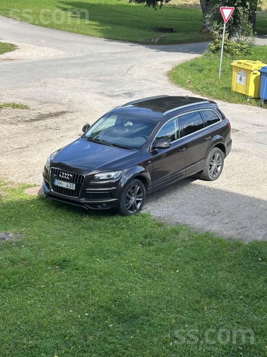 Brūns Audi Q7 2014 Kuldīga, ar dzinēja tilpumu 3.00 L un nobraukumu 255 tūkst. km par 14500 €, foto 10 vietnē AUTOMOTO.COM.LV