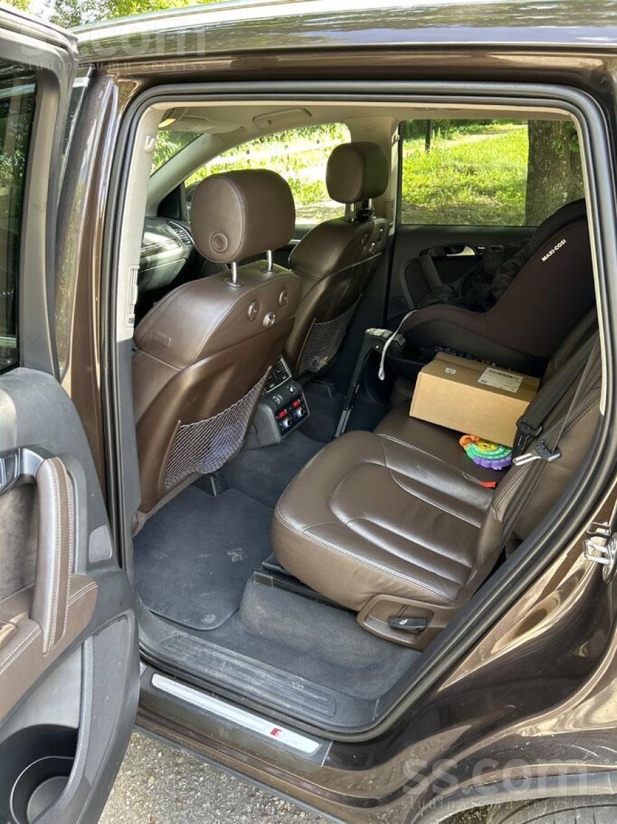 Brūns Audi Q7 2014 Kuldīga, ar dzinēja tilpumu 3.00 L un nobraukumu 255 tūkst. km par 14500 €, foto 11 vietnē AUTOMOTO.COM.LV