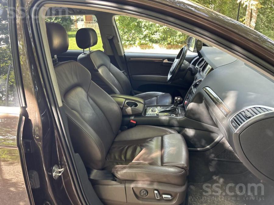 Brūns Audi Q7 2014 Kuldīga, ar dzinēja tilpumu 3.00 L un nobraukumu 255 tūkst. km par 14500 €, foto 13 vietnē AUTOMOTO.COM.LV