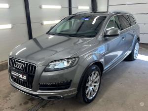 Brown Audi Q7 2014 in Vilnius, with an engine capacity of 2.97 L and mileage of 426 thousand km for 9500 €, photo  on AUTOMOTO.COM.LV