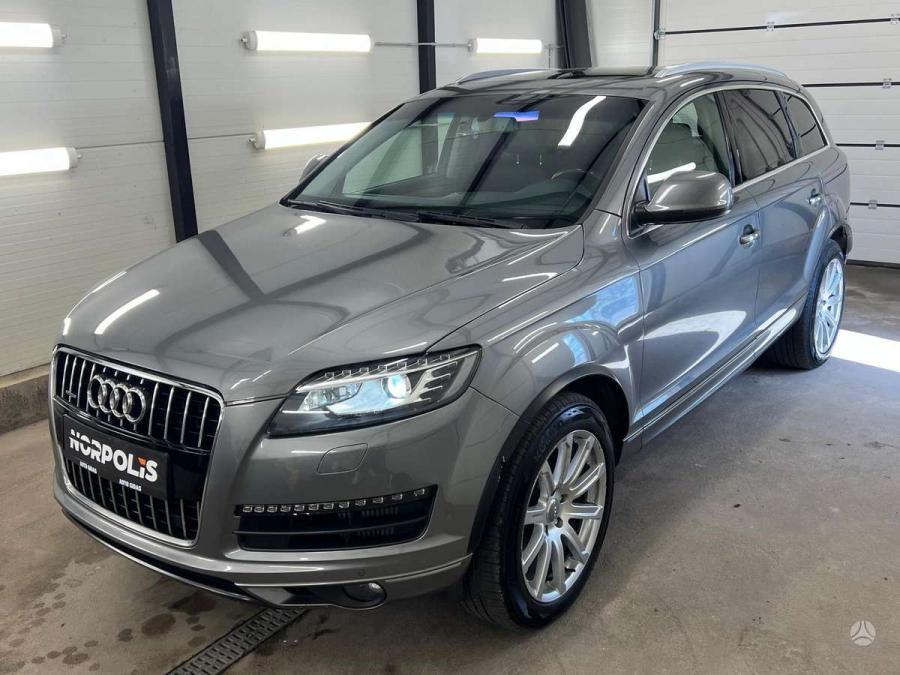 Brūns Audi Q7 2014 Viļņa, ar dzinēja tilpumu 2.97 L un nobraukumu 426 tūkst. km par 9500 €, foto 1 vietnē AUTOMOTO.COM.LV
