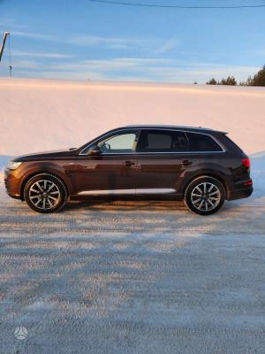 Brown Audi Q7 2015 in Vilnius, with an engine capacity of 2.97 L and mileage of 161 thousand km for 25999 €, photo 13 on AUTOMOTO.COM.LV