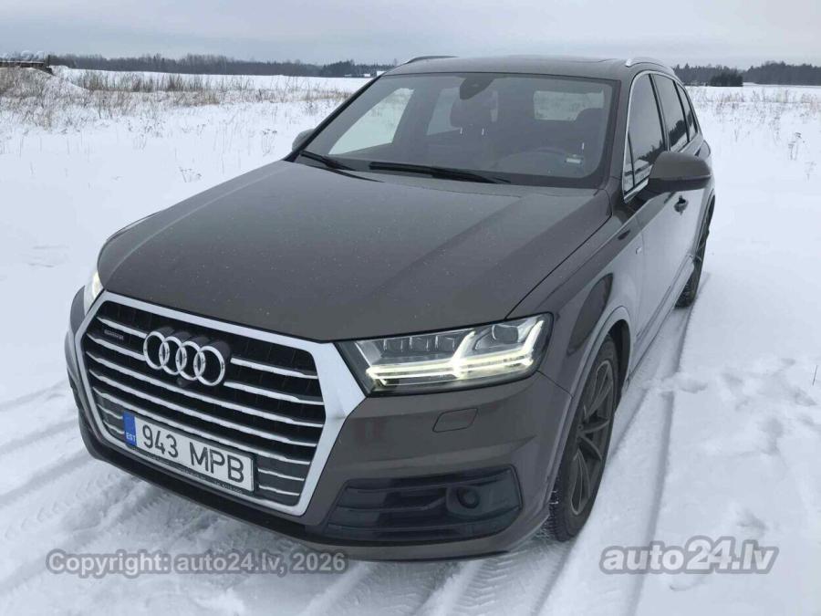 Brown Audi Q7 2015 in Tallinn, with an engine capacity of 3.00 L and mileage of 269 thousand km for 22900 €, photo 2 on AUTOMOTO.COM.LV