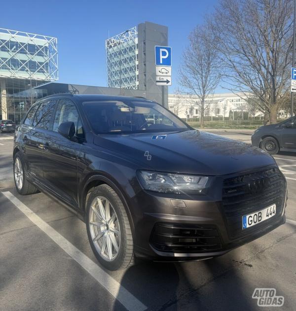 Brown Audi Q7 2015 in Kaunas, with an engine capacity of 3.00 L and mileage of 293 thousand km for 17300 €, photo 3 on AUTOMOTO.COM.LV