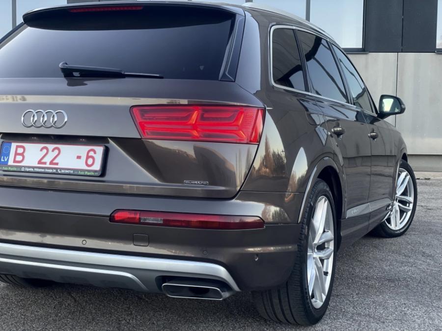Brūns Audi Q7 2015 Rīga, ar dzinēja tilpumu 3.00 L un nobraukumu 207 tūkst. km par 26490 €, foto 12 vietnē AUTOMOTO.COM.LV