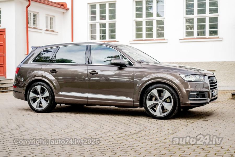 Brūns Audi Q7 2015 Pērnava, ar dzinēja tilpumu 3.00 L un nobraukumu 202 tūkst. km par 27199 €, foto 5 vietnē AUTOMOTO.COM.LV