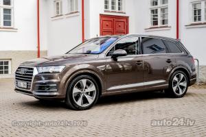 Brūns Audi Q7 2015 Pērnava, ar dzinēja tilpumu 3.00 L un nobraukumu 202 tūkst. km par 27199 €, foto 11 vietnē AUTOMOTO.COM.LV