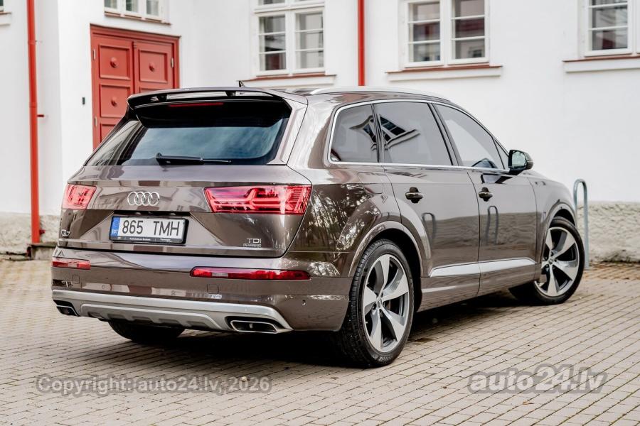 Brūns Audi Q7 2015 Pērnava, ar dzinēja tilpumu 3.00 L un nobraukumu 202 tūkst. km par 27199 €, foto 12 vietnē AUTOMOTO.COM.LV