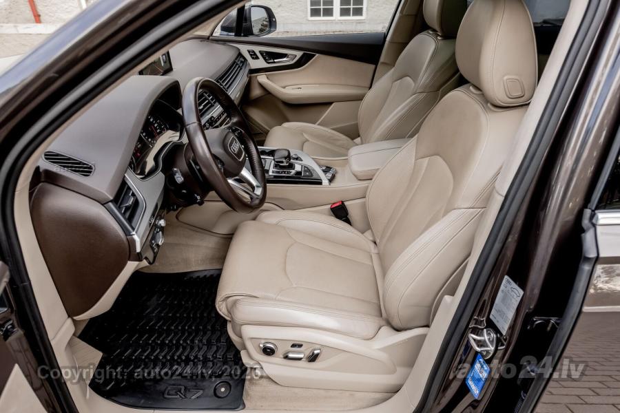 Brūns Audi Q7 2015 Pērnava, ar dzinēja tilpumu 3.00 L un nobraukumu 202 tūkst. km par 27199 €, foto 15 vietnē AUTOMOTO.COM.LV