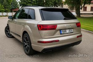 Brown Audi Q7 2015 in Tartu, with an engine capacity of 3.00 L and mileage of 226 thousand km for 24990 €, photo 4 on AUTOMOTO.COM.LV