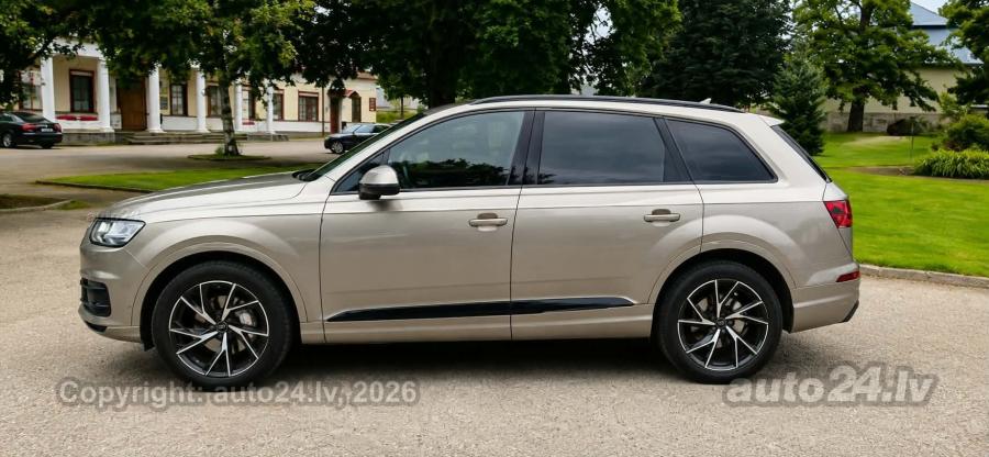 Brown Audi Q7 2015 in Tartu, with an engine capacity of 3.00 L and mileage of 226 thousand km for 24990 €, photo 6 on AUTOMOTO.COM.LV