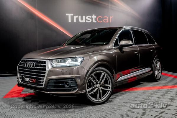 Brown Audi Q7 2015 in Parnu, with an engine capacity of 3.00 L and mileage of 297 thousand km for 20500 €, photo 1 on AUTOMOTO.COM.LV
