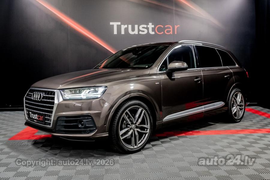 Brown Audi Q7 2015 in Parnu, with an engine capacity of 3.00 L and mileage of 297 thousand km for 20500 €, photo 3 on AUTOMOTO.COM.LV