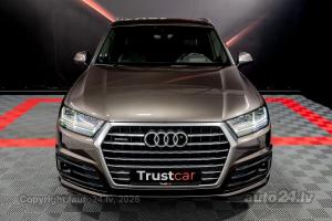 Brown Audi Q7 2015 in Parnu, with an engine capacity of 3.00 L and mileage of 297 thousand km for 20500 €, photo 7 on AUTOMOTO.COM.LV