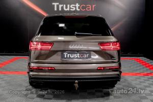 Brown Audi Q7 2015 in Parnu, with an engine capacity of 3.00 L and mileage of 297 thousand km for 20500 €, photo 10 on AUTOMOTO.COM.LV