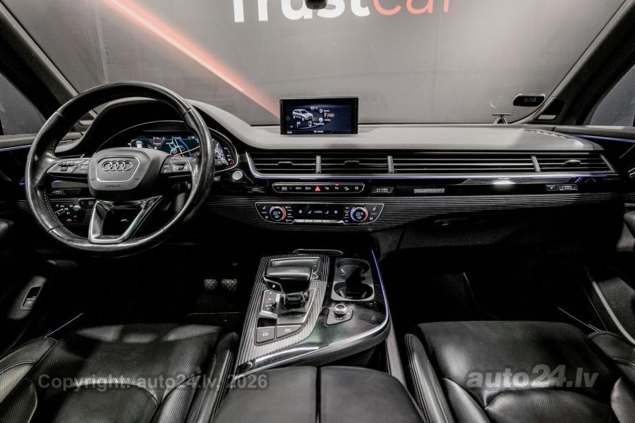Brown Audi Q7 2015 in Parnu, with an engine capacity of 3.00 L and mileage of 297 thousand km for 20500 €, photo 15 on AUTOMOTO.COM.LV