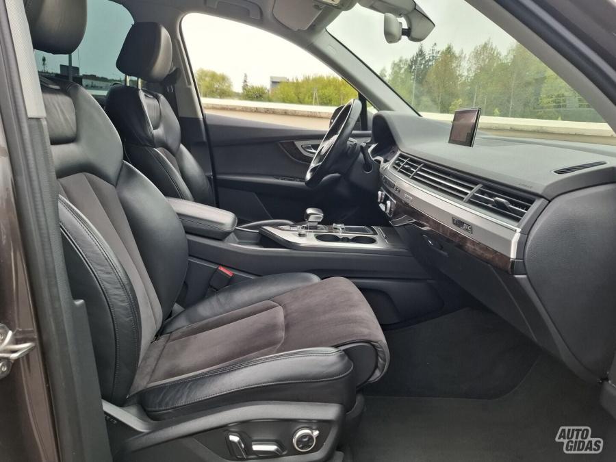 Brūns Audi Q7 2015 Viļņa, ar dzinēja tilpumu 3.00 L un nobraukumu 231 tūkst. km par 21000 €, foto 27 vietnē AUTOMOTO.COM.LV
