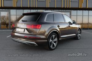 Brown Audi Q7 2016 in Tartu, with an engine capacity of 3.00 L and mileage of 203 thousand km for 25150 €, photo 5 on AUTOMOTO.COM.LV