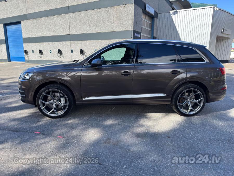 Brūns Audi Q7 2016 Tallina, ar dzinēja tilpumu 3.00 L un nobraukumu 136 tūkst. km par 24999 €, foto 3 vietnē AUTOMOTO.COM.LV